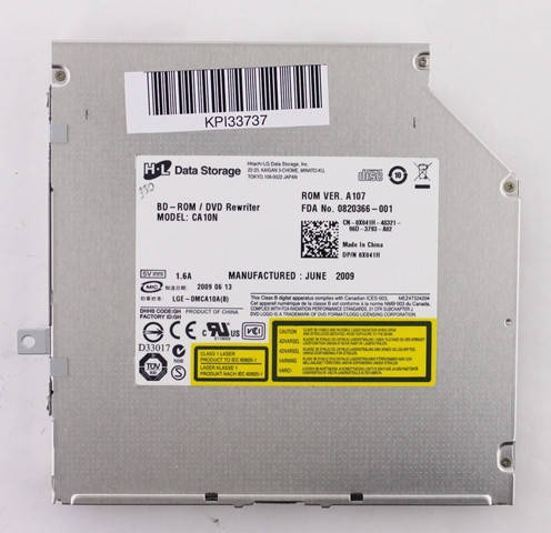 Blue-Ray Slim привод BD-ROM / DVD Rewriter 0X041H для Dell XPS Studio ...