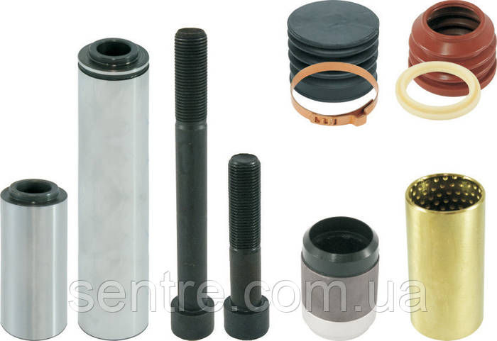 Р/к направляющие суппорта Knorr-Bremse SB7 втулки и уплотн. DAF 1603326 ...