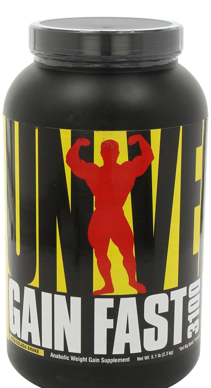 Гейнер Universal Nutrition Gain Fast 3100, 2,3kg Universal Nutrition ...