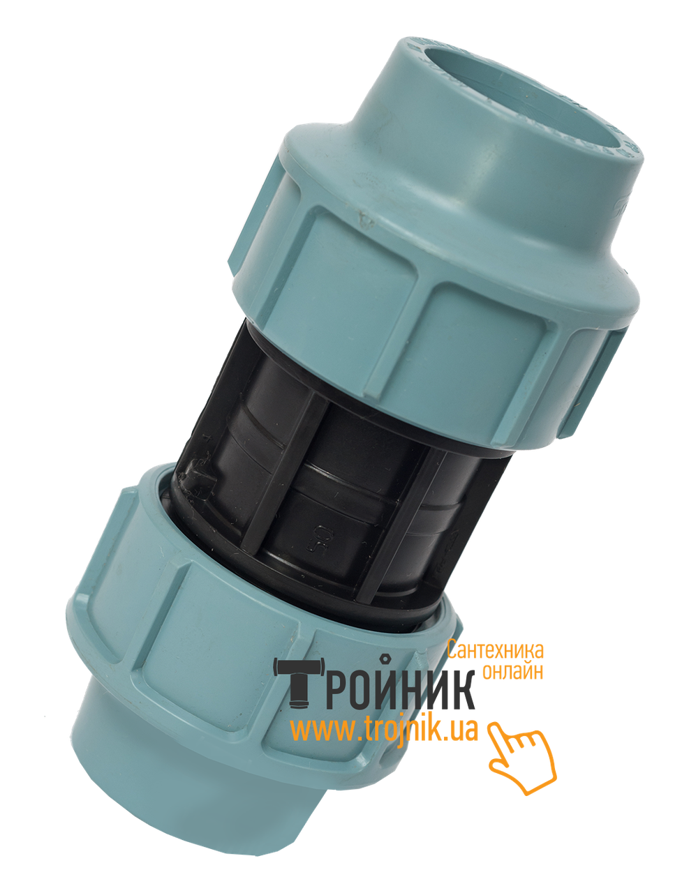 Купити Муфта для ПЕ труби затискна ф.75, ціна 298.86 ₴ - Prom.ua (ID ...