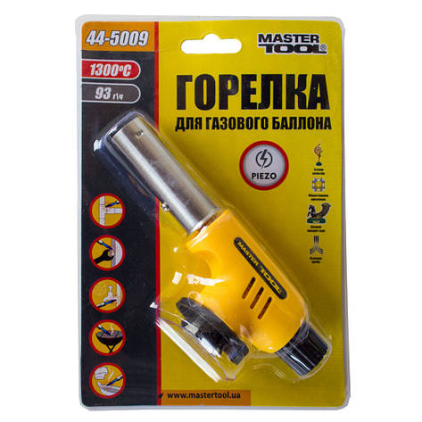 Купить Горелка для газового баллона Комета Mastertool 44-5009 в интернет—магазине AUTOSKLAD ...