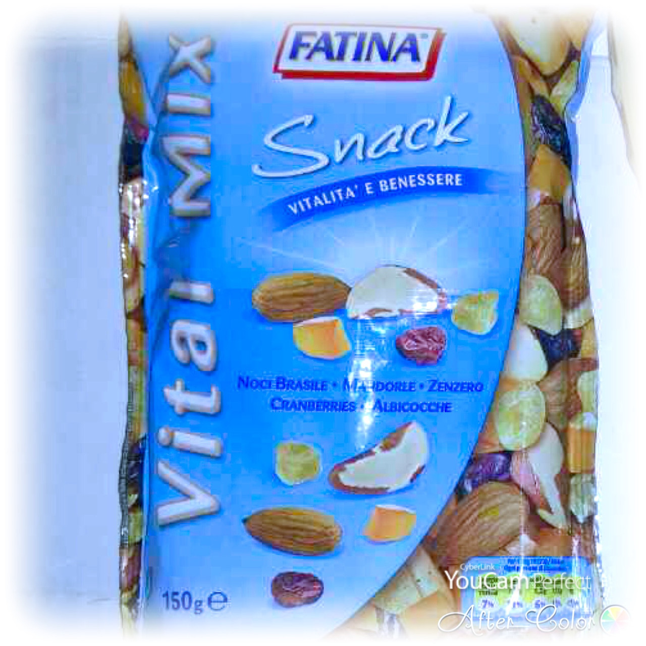 Микс орехов и сухофруктов Fatina Snack Fitness Mix с абрикосом, имбирем ...