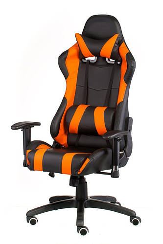 Кресло геймерское раскладное для высоких людей ExtrеmеRacе black/orangе ...