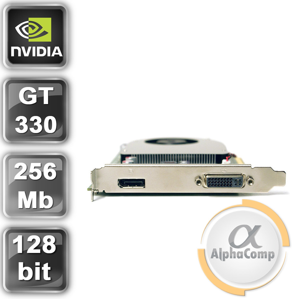 Купить Видеокарта PCI-E NVIDIA Dell GeForce GT330 (256Mb/GDDR3) БУ ...