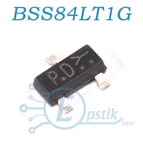 BSS84, MOSFET транзистор, P канал, 50В, 130мА, SOT23: продажа, цена в ...