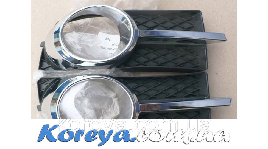 Купити Накладка протитуманної фари + облицювання "хром" ліва+права Авео ...