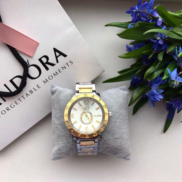 Купить Женские часы Pandora Gold Silver Пандора золотые серебряные ...