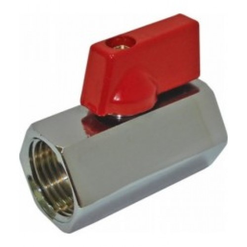 Кран Шаровый Мини 1\2 PN-40 ХРОМ — Купить Недорого на Bigl.ua (623247510)