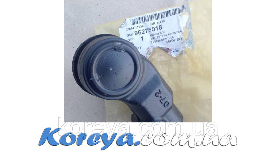 Наконечник рулевых тяг левый Сенс, Ланос GM оригинал 96275018: продажа ...