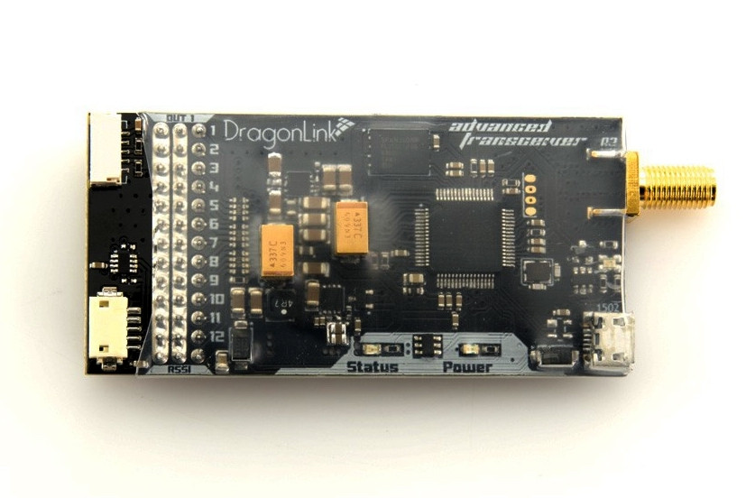 Приемник LRS Dragon Link 433MHz усиленный 1500mW (антенна 15см), цена ...