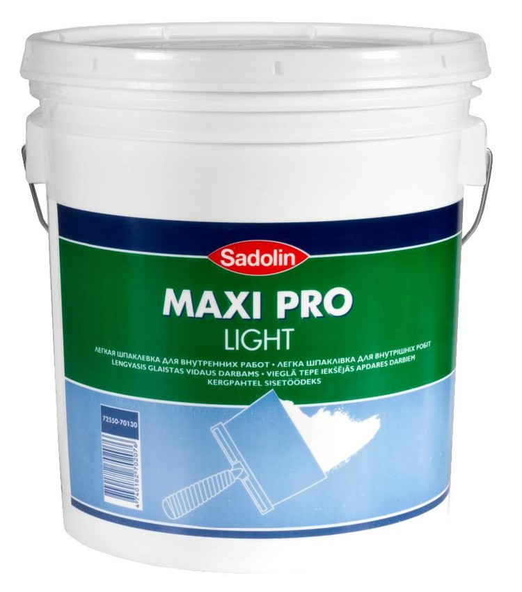 Шпаклівка Sadolin Maxi Pro Light, 17 л, ціна 2628 грн - Prom.ua (ID ...