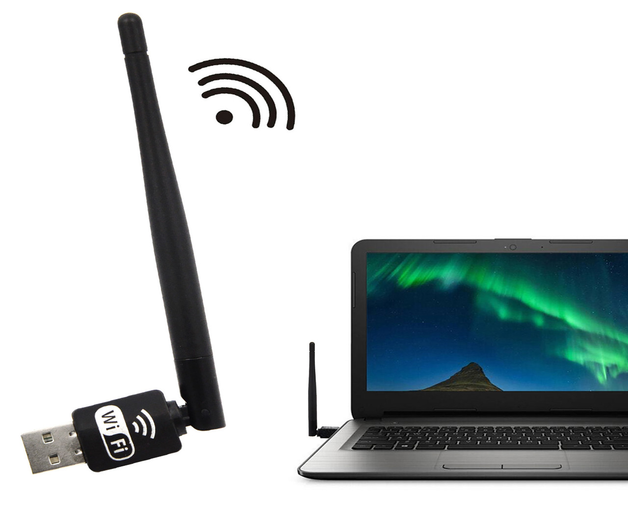 Wifi адаптер 150 Мбит/с 2DB(вай-фай,роутер) с антенной Топ продаж ...