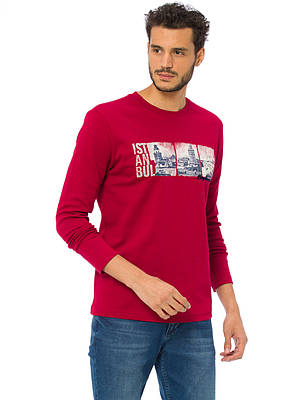 Белый мужской реглан LC Waikiki/ЛС Вайкики с V-образным вырезом, цена ...